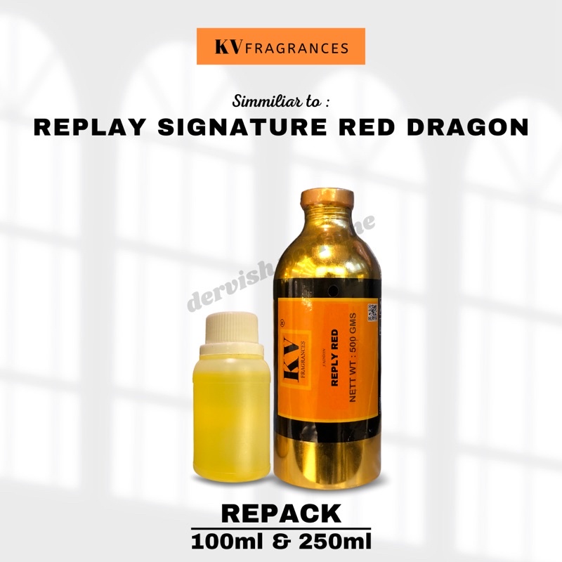 Jual BIBIT PARFUM MURNI REPLAY SIGNATURE RED DRAGON | REPLY RED BY KV ...