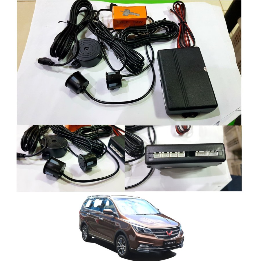 Jual Sensor Parkir Mobil 2 Titik Universal Mobil Wuling Cortez | Shopee ...