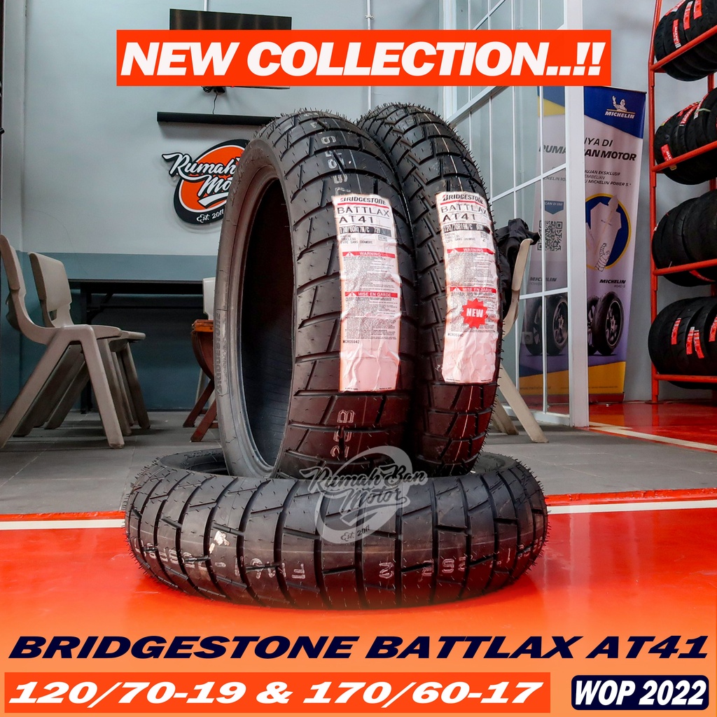 Jual BRIDGESTONE BATTLAX AT41 Ban Motor GS R1200 KTM 1290 MULTISTRADA ...