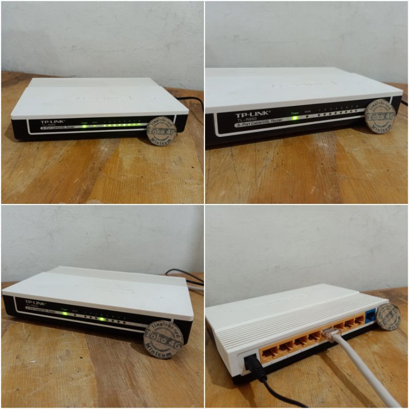 Jual Router Tp-link TL-R860 Kontrol Bandwidth IP DNS DoS 10/100M 8 Port ...