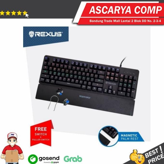 Jual Keyboard Gaming Mechanical Rexus Legionare MX3.2 | Shopee Indonesia