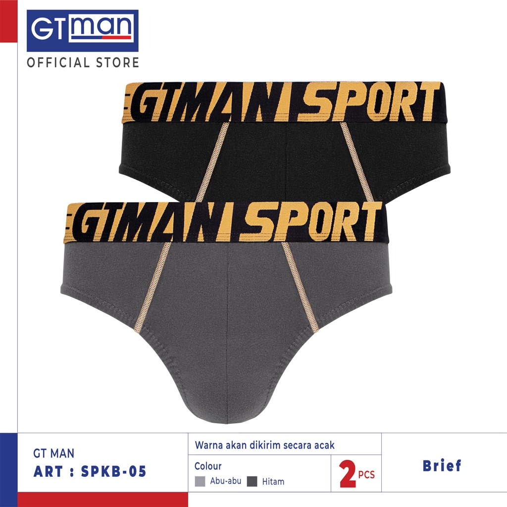 Jual GT MAN - SPORT - BRIEF - ISI 2 PCS - SPKB05 - MULTICOLOUR - CELANA ...