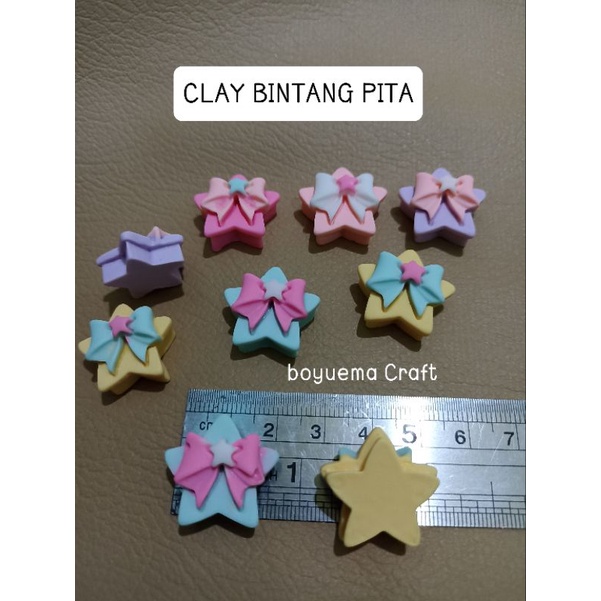 Jual CLAY BINTANG PITA (50PCS) | Shopee Indonesia