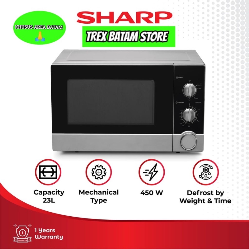 Jual MICROWAVE Sharp R-21D0 KAPASITAS 23L (BATAM) | Shopee Indonesia