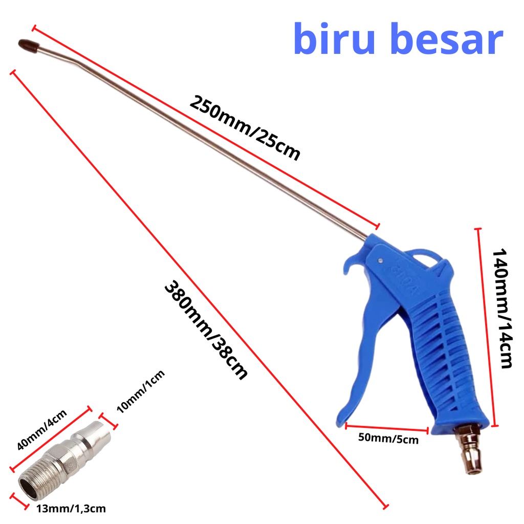 Jual AIR BLOW GUN PISTOL ANGIN UDARA KOMPRESOR COMPRESSOR COUPLER AIR ...