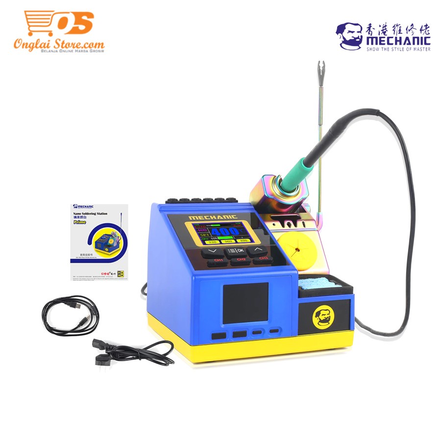 Jual Solder Station Mechanic Prime T115 Soldering Iron Solder Listrik ...