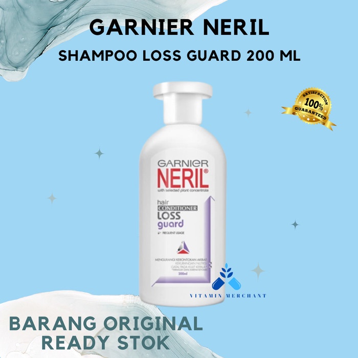 Jual Garnier Neril Hair Care Shampoo Anti Loss Guard - 200ml | Shopee ...