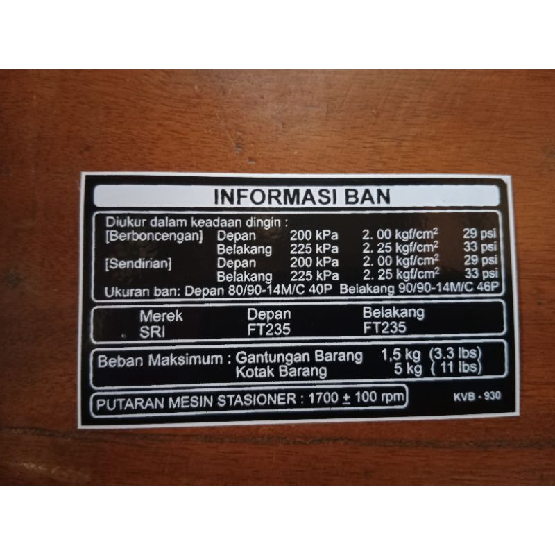 Jual sticker kecil PENTING & INFORMASI BAN | Shopee Indonesia