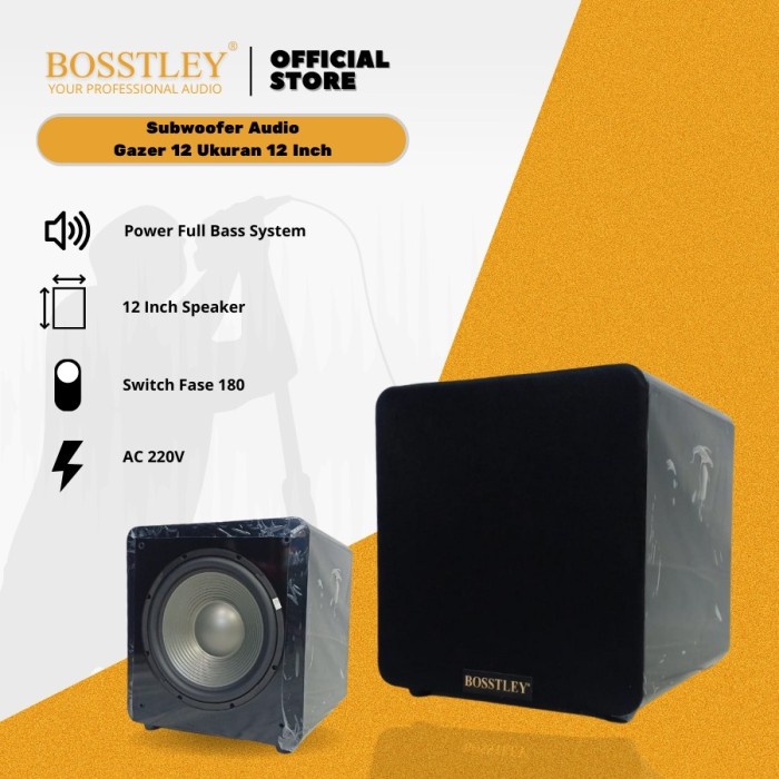 Jual Subwoofer Active 12 inch Gazer 12 original | Shopee Indonesia