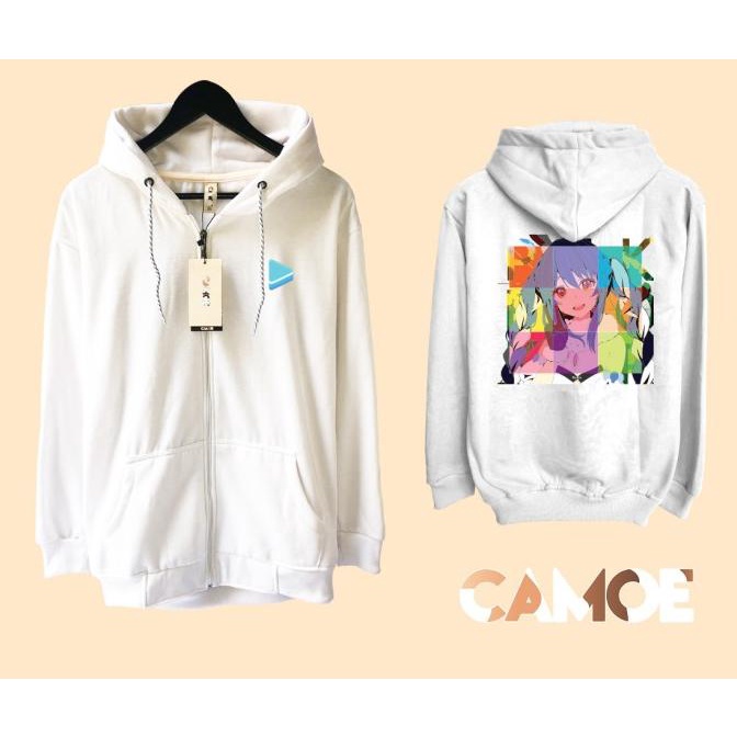 Jual Jacket Anime Hololive vTuber Usada Pekora Sweater Hoodie Pria ...