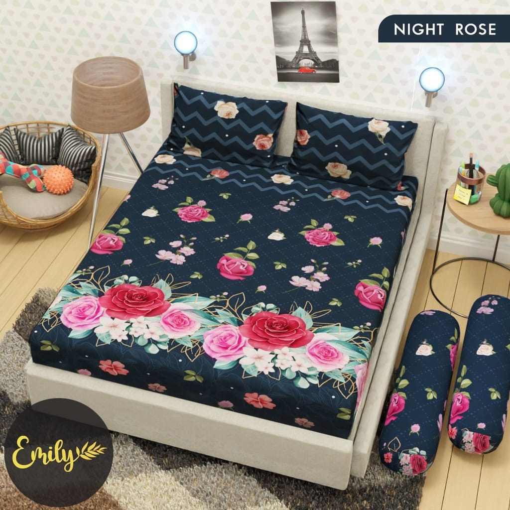 Jual SPREI MOTIF FLAMINGGO SPREI CANTIK SPREI KARAKTER PARIS NIGHT UK ...