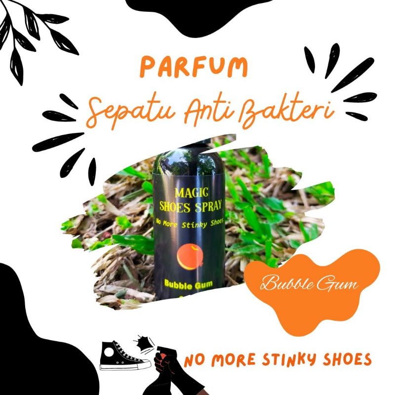Jual PROMO !!! PARFUM SEPATU ANTI BACTERIAL KEMASAN 60ML ( Aroma Tahan ...