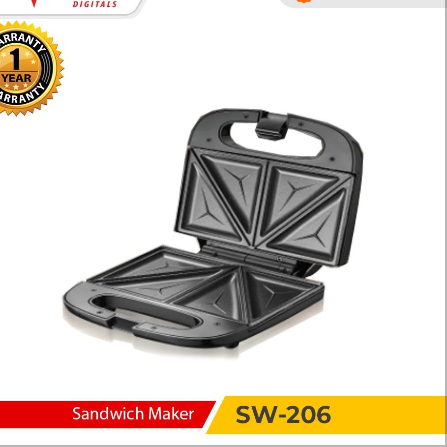 Jual Terkini!! Advance Sandwich Maker SW-206 Mesin Pembuat Roti Lapis ...