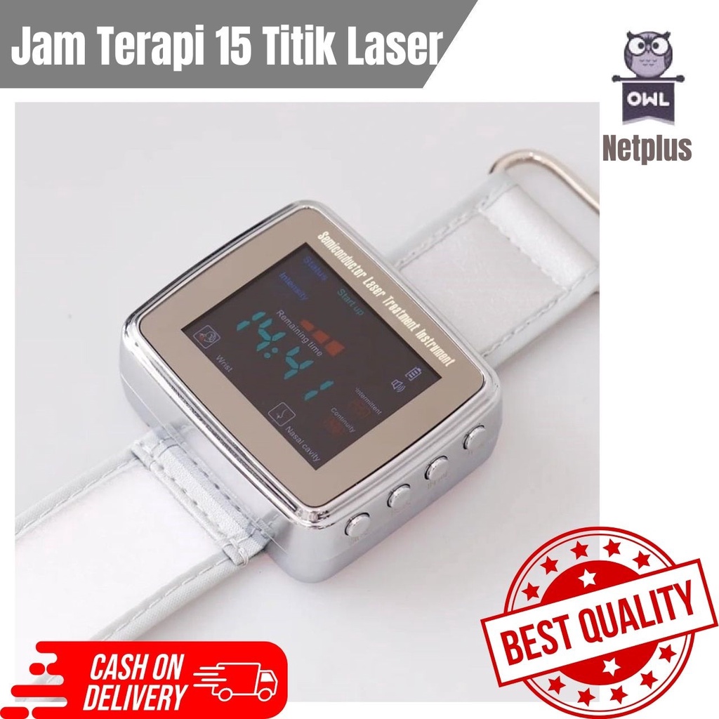 Jual JAM TANGAN TERAPI LASER KESEHATAN 15 TITIK UNTUK DIABETES ...