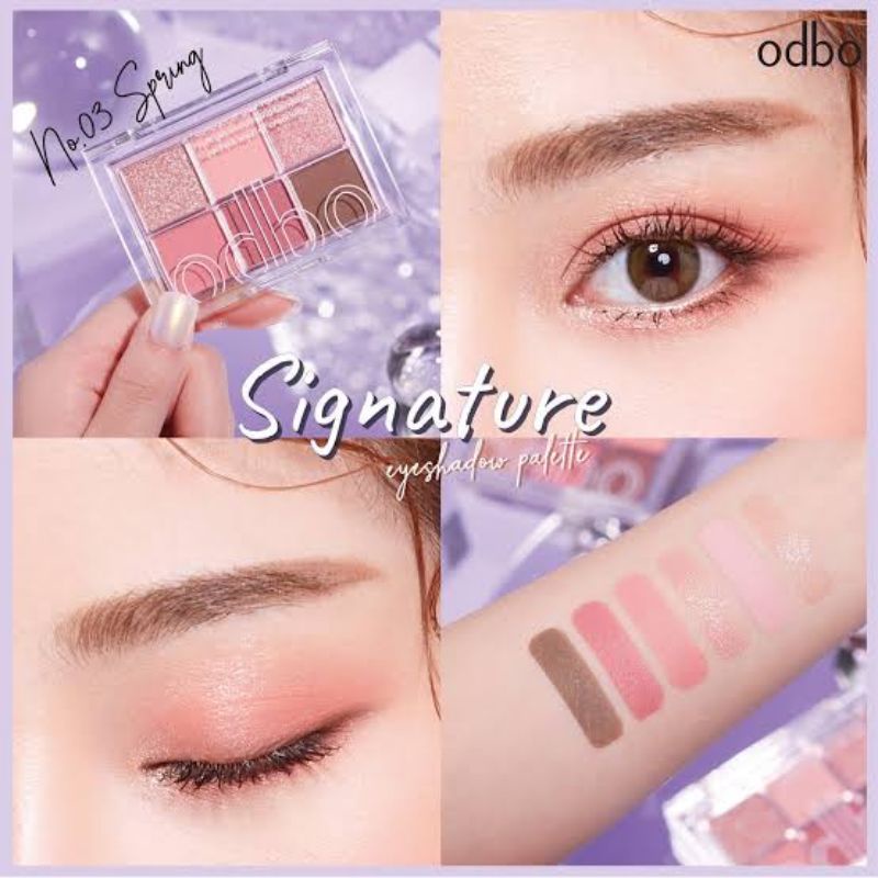 Jual ODBO Signature Eyeshadow Palette Odbo OD276 | Shopee Indonesia