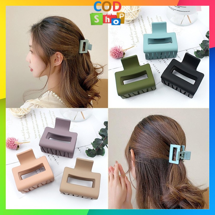 Jual COD - F5642 Jepit Rambut Doff / Jepit Rambut Salon / Jedai Fashion ...