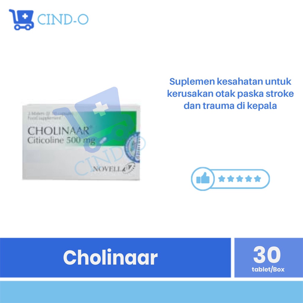 Jual Cholinaar Box | Suplemen Otak, Vitamin Otak, Citicoline | Shopee ...