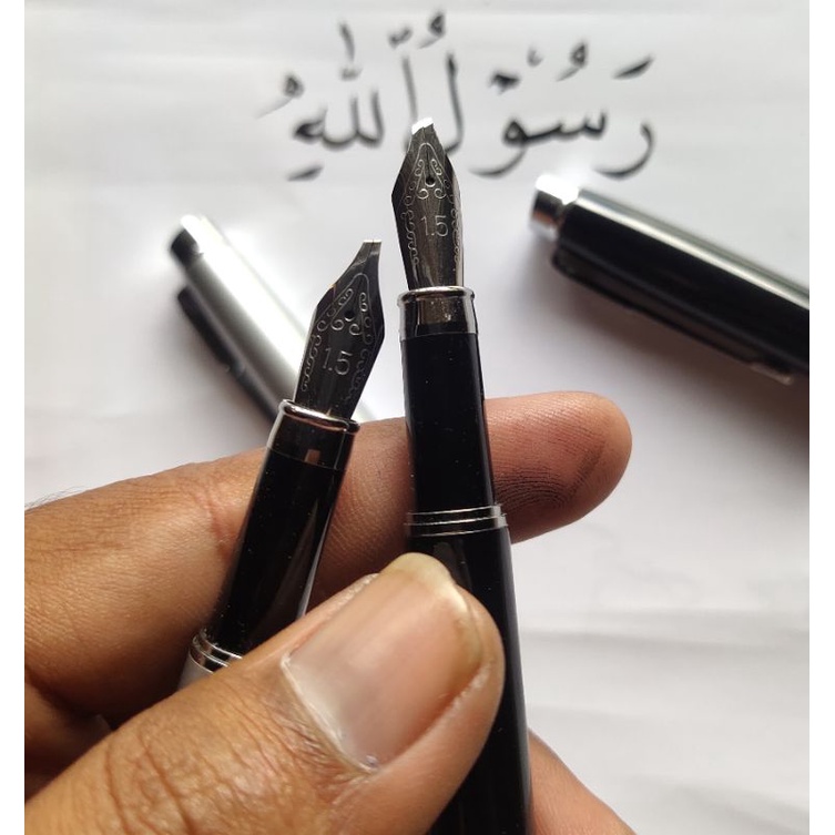 Jual Pena khat/kaligrafi profesional (pena besi/pena fountain) | Shopee ...