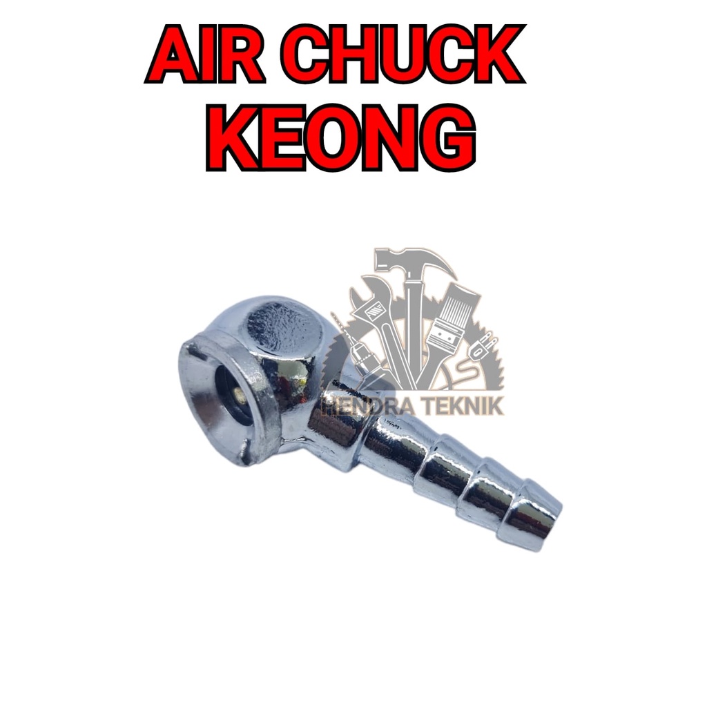 Jual AIR CHUCK BULAT ZINC KEPALA POMPA ANGIN BAN ISIAN ANGIN BAN BULAT ...