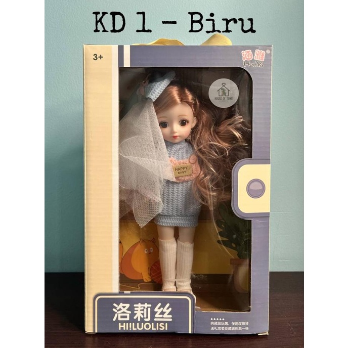 Jual Mainan Anak Boneka Korea Beautiful Doll Cute Princess 24 Cm ...