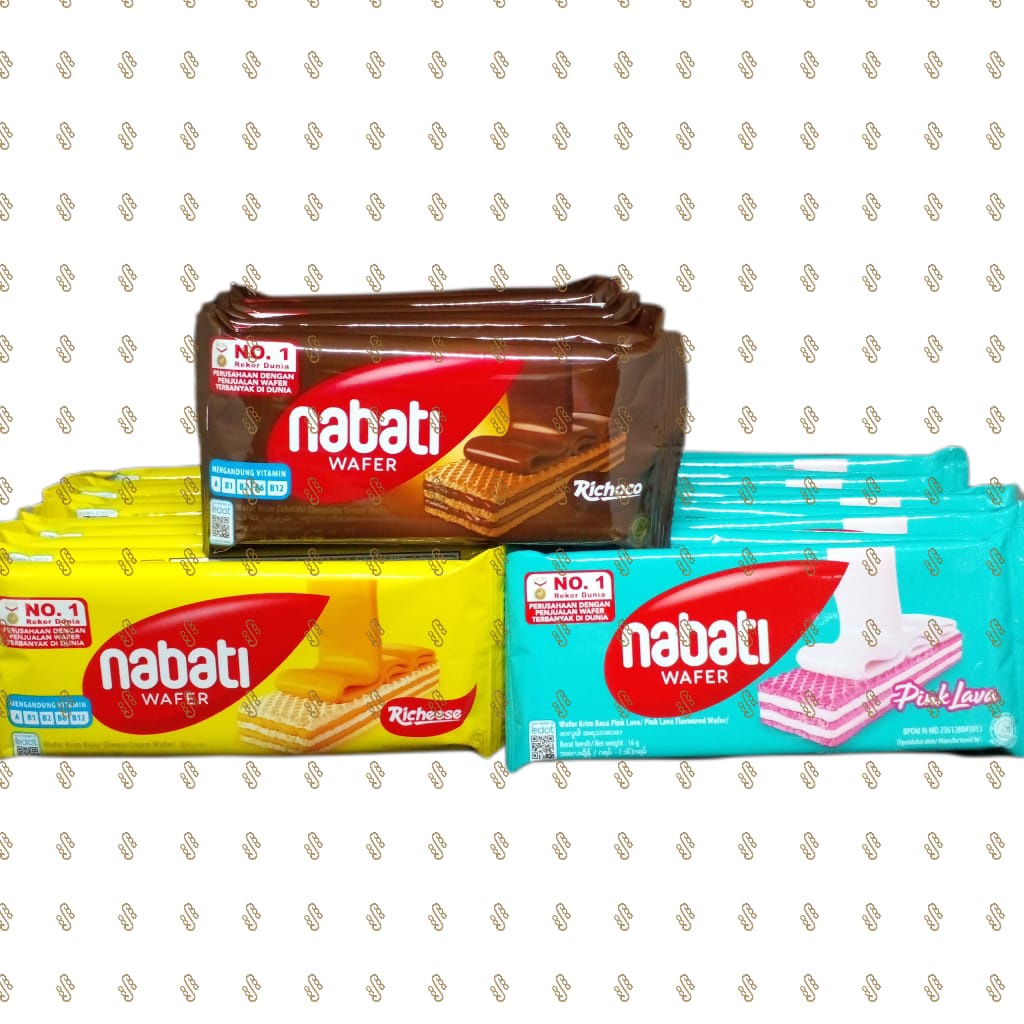 Jual Nabati Wafer 16gr Ec 1.000 - Pak Isi 10 Pcs | Shopee Indonesia