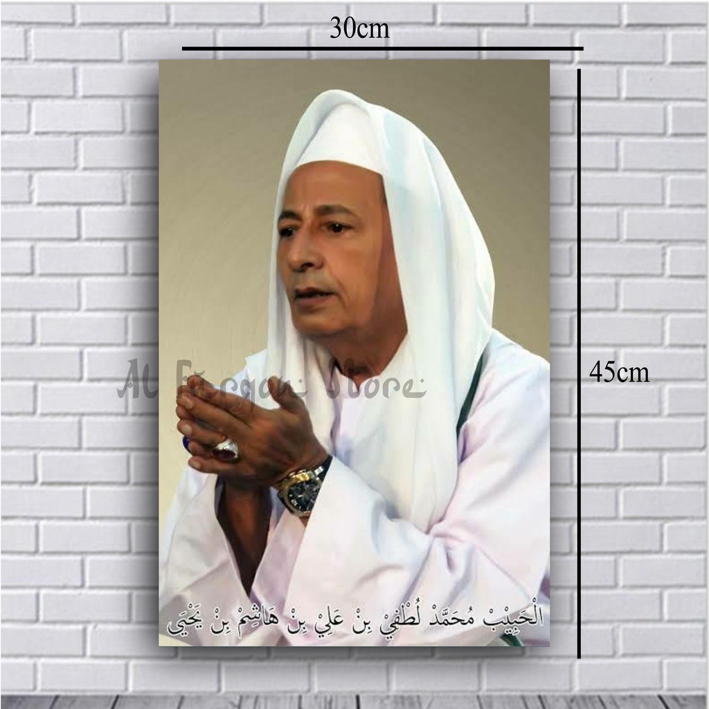 Jual POSTER HABIB LUTFI BIN YAHYA / FOTO HABIB LUTFI BIN YAHYA / HABIB ...