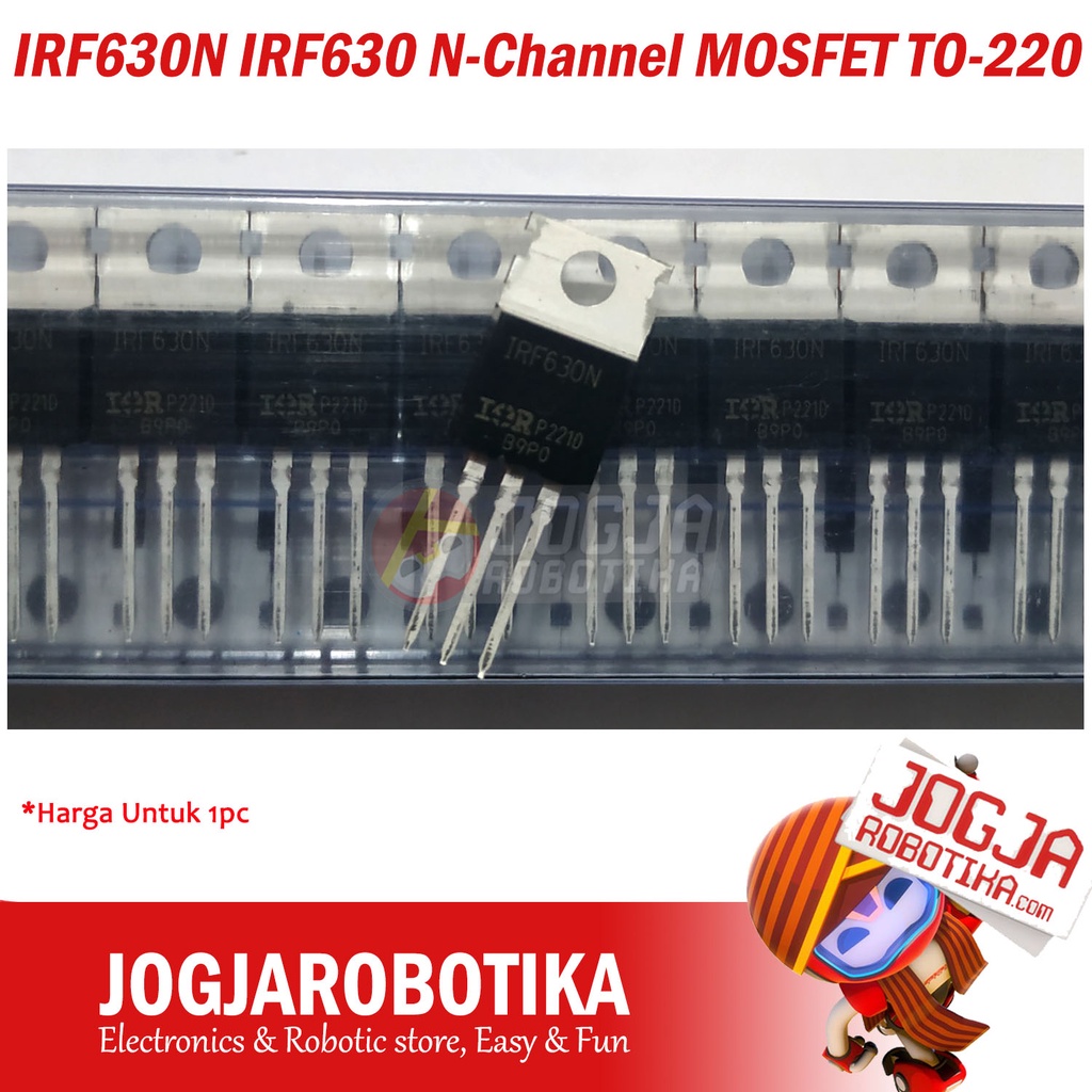 Jual IRF630N IRF630 N-Channel MOSFET TO-220 | Shopee Indonesia