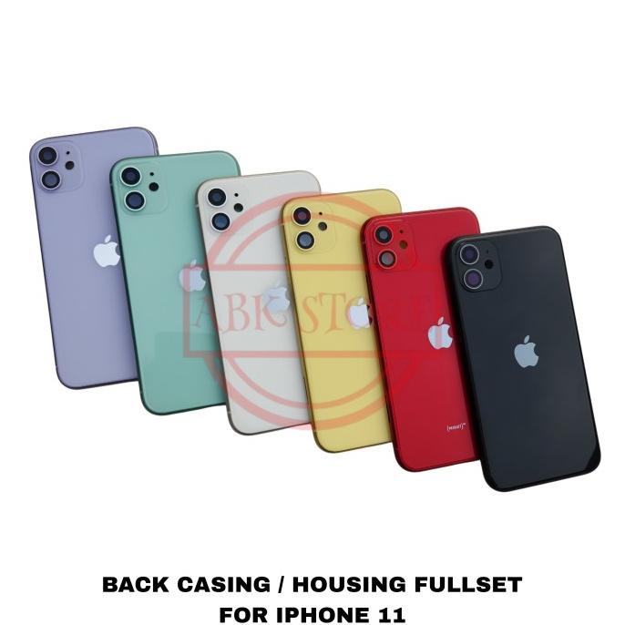 Jual Kesing Housing Back Casing Fullset Iphone 11 Original | Shopee ...