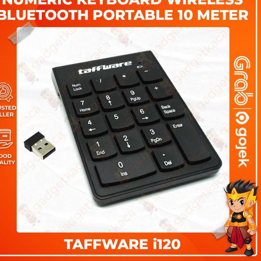 Jual Kejar Hemat Wireless Keypad Numeric Taffware i120 2.4Ghz Numpad ...