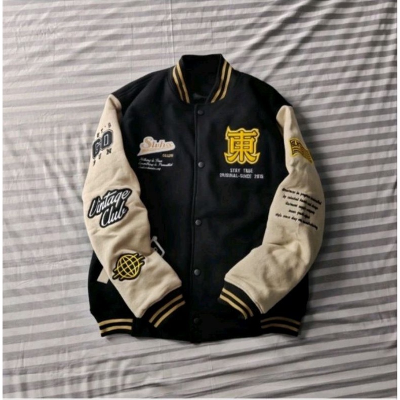 Jual Jaket Varsity Baseball Anak Original FULL BORDIR - Jaket Bomber ...
