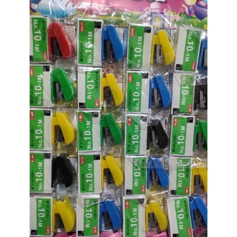 Jual stapler mini anak murah / staples kecil / hekter anak | Shopee ...