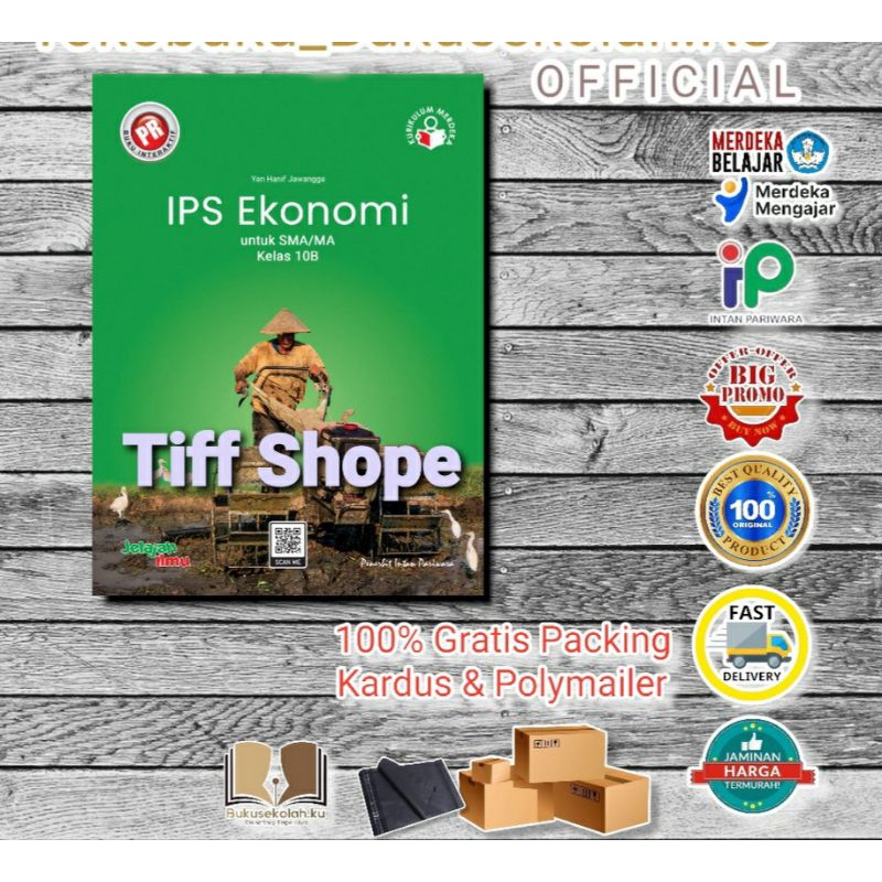 Jual Buku PR/LKS interaktif ekonomi kelas X,10 semester 1 dan 2 kurikulum merdeka tahun 2022 ...