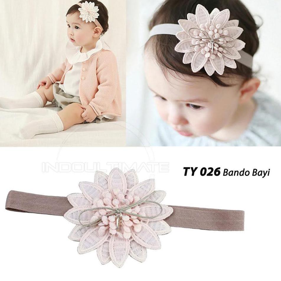 Jual ㅌ Bando Anak Bando Bayi Bandana Bayi Baby Headband Pita Kepala ...