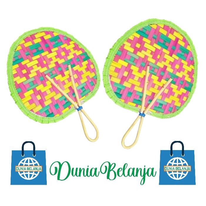 Jual Kipas Tangan / Kipas Anyaman Bambu Sedang (PRODUSEN LANGSUNG ...