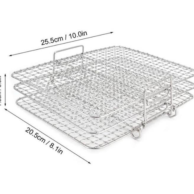 Jual Air Fryer Rack For Ninja Air Fryer,Multi-Layer Dehydrator Rack ...