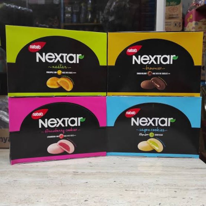 Jual Nabati Nextar Brownies Nastar Cookies 1 Pak Isi 10 Bungkus/Pcs ...