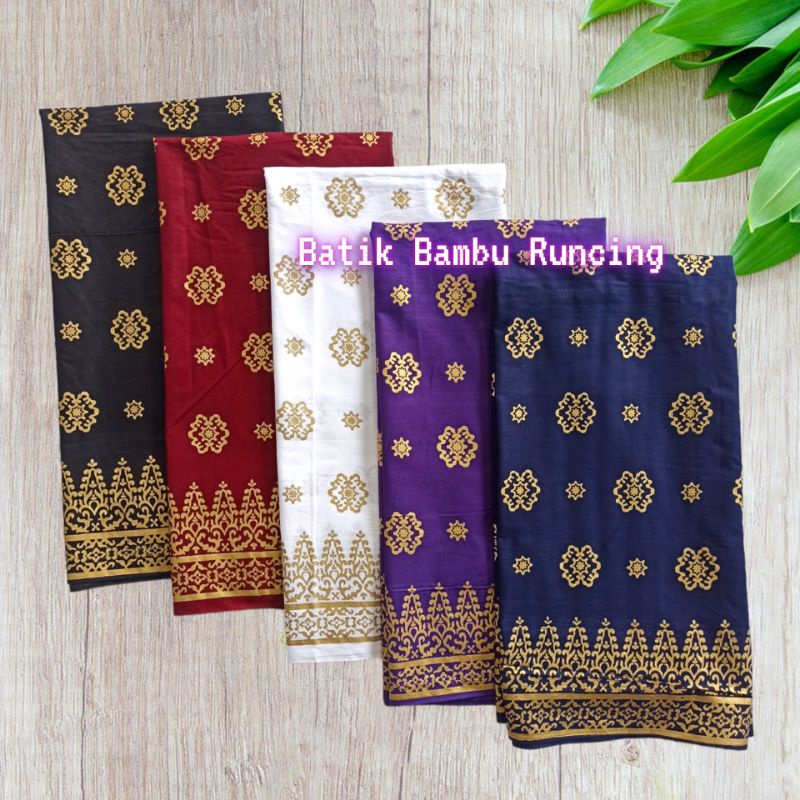 Jual HT kain batik Prada bahan bawahan batik songket Ashanti Prada Bali ...