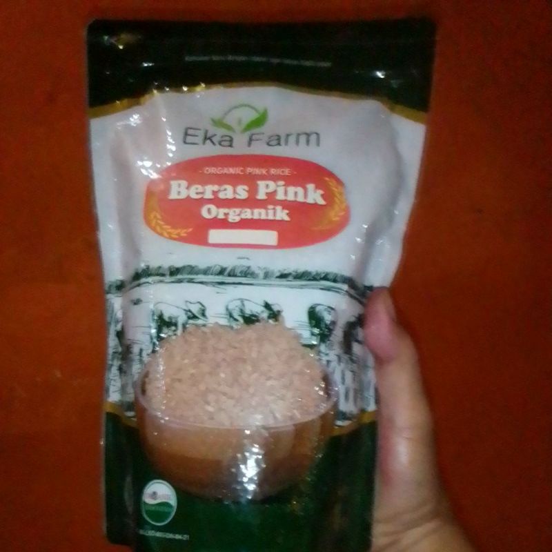 Jual BERAS PINK ORGANIK EKA FARM | Shopee Indonesia