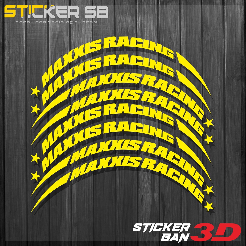 Jual Stiker Ban - Stiker Tire Bomb / Stiker Font Ban sticker ban 3D ...