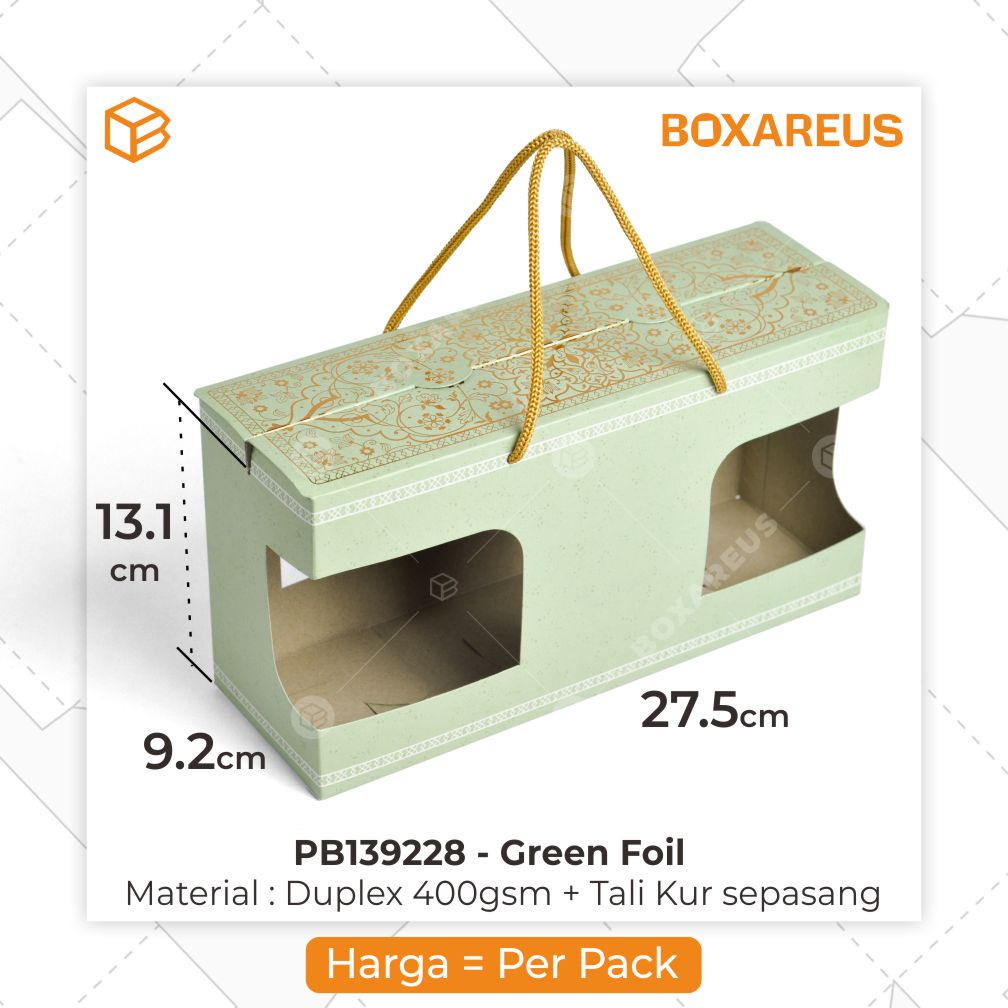 Jual Box Toples Tabung Packaging Hampers Kemasan 3 Jar Silinder ...