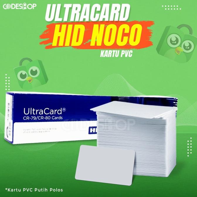 Jual terbaru !!! blank card pvc ultracard isi 100 pcs cetak id card ...