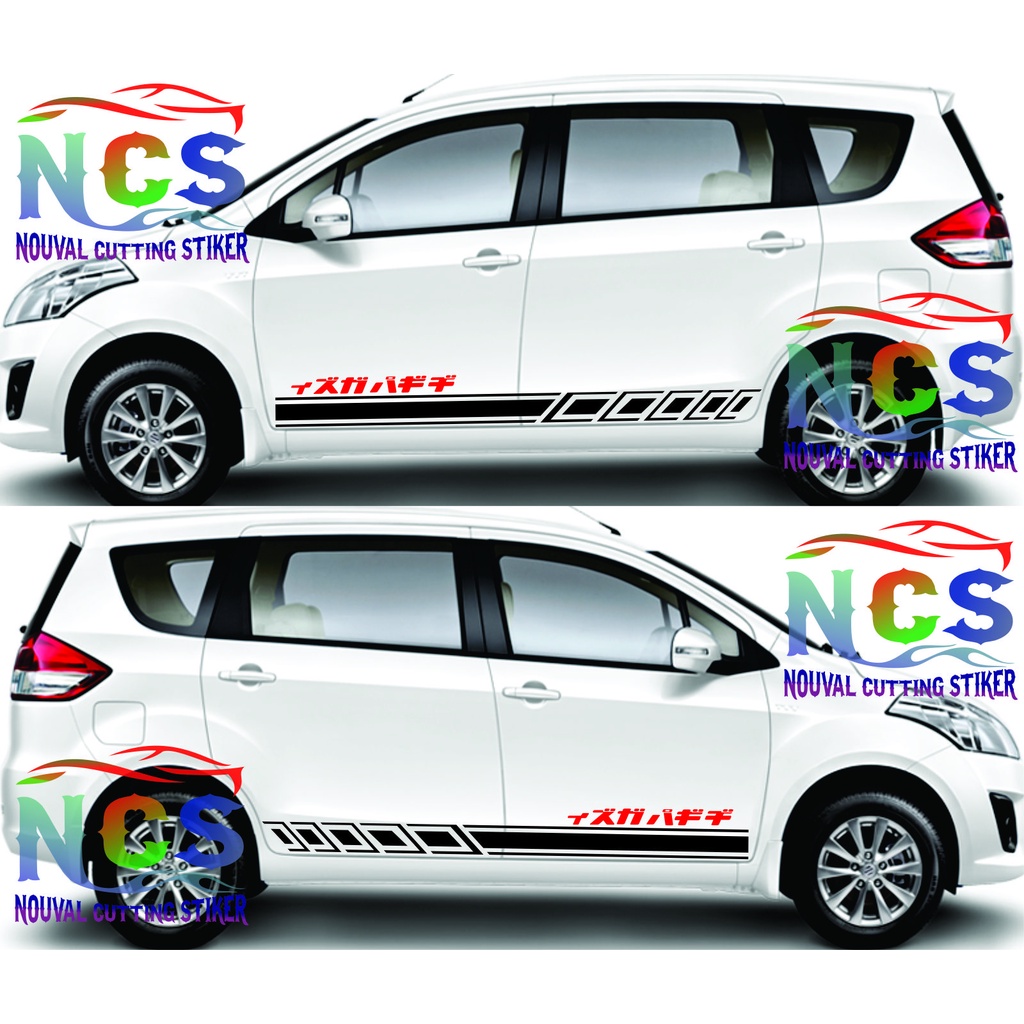 Jual NEW Sticker mobil suzuki ertiga stiker mobil all new ertiga xl7 ...