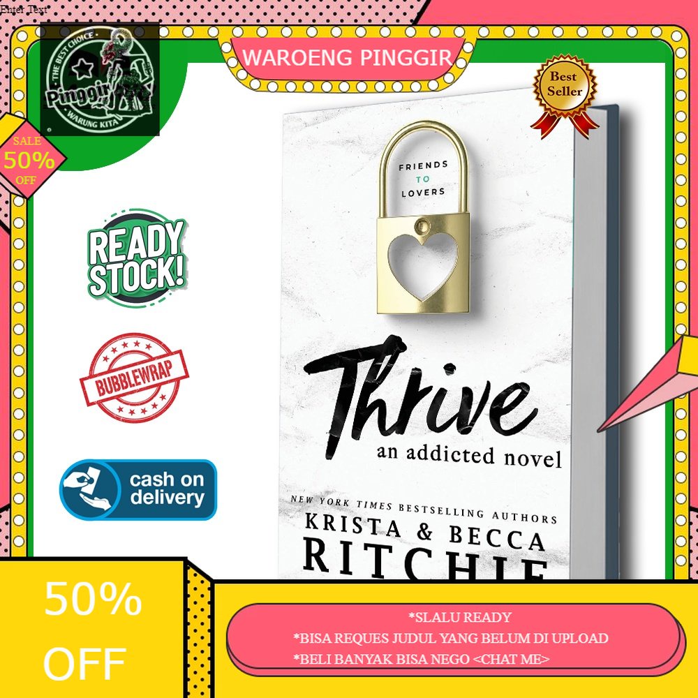 Jual Buku Thrive: An Addicted Novel by Becca Richie, Krista Ritchie ...