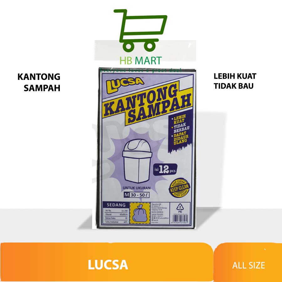 Jual LUCSA KANTONG SAMPAH (M) - PLASTIK SAMPAH 30-50 LITER | Shopee ...