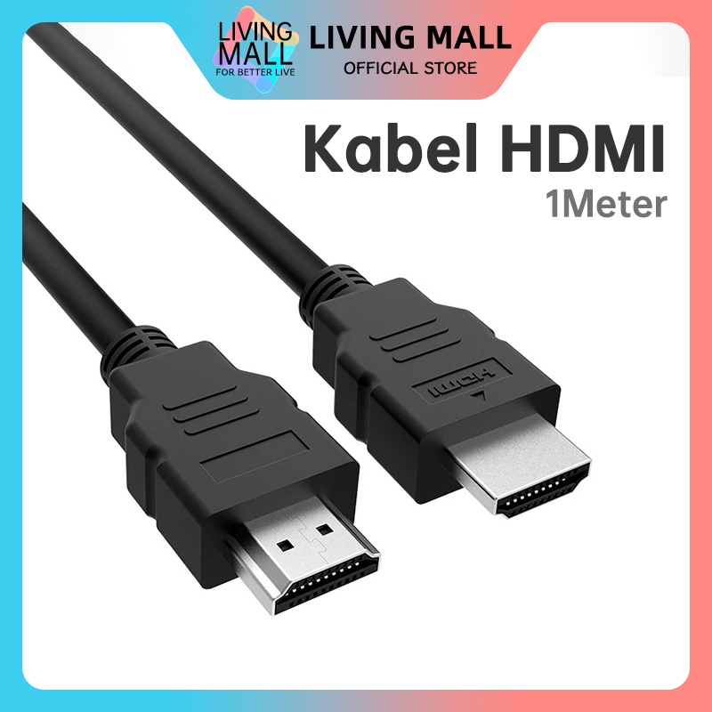 Jual Kabel HDMI 1 Meter / Support Set Top Box / Play Station / Laptop ...