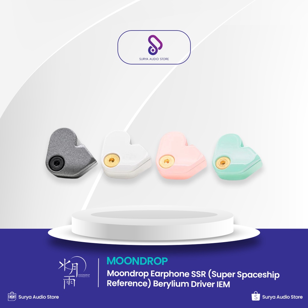 Jual Moondrop Earphone SSR (Super Spaceship Reference) Berylium Driver ...