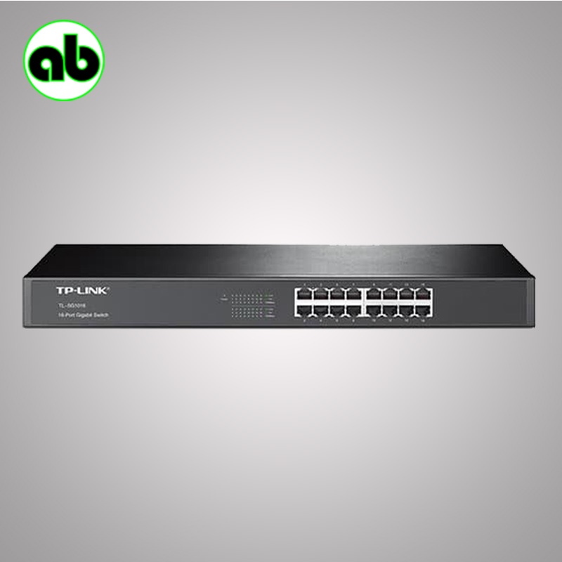 Jual Switch Gigabit 16 Port TP Link TL-SG1016 10/100/1000Mbps Rackmount | Shopee Indonesia