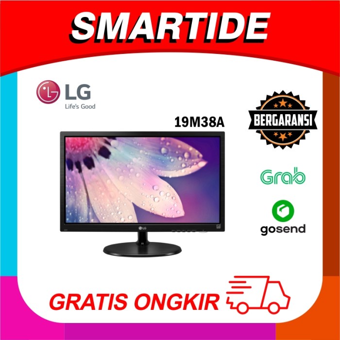 Jual BERGARANSI OFFICIAL LG 19M38A LED MONITOR BLACK | Shopee Indonesia
