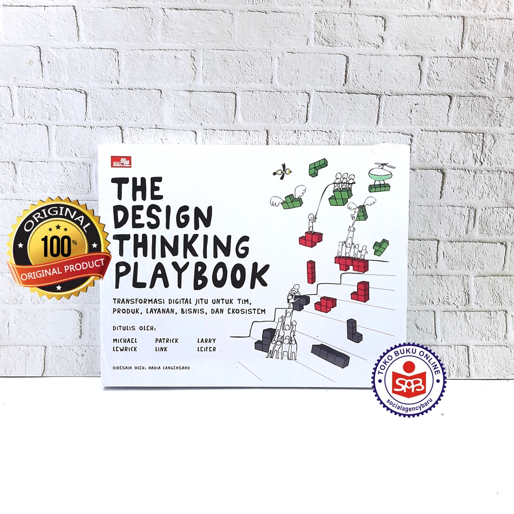 Jual The Design Thinking Playbook - Michael Lewrick - Patrick Link | Shopee Indonesia