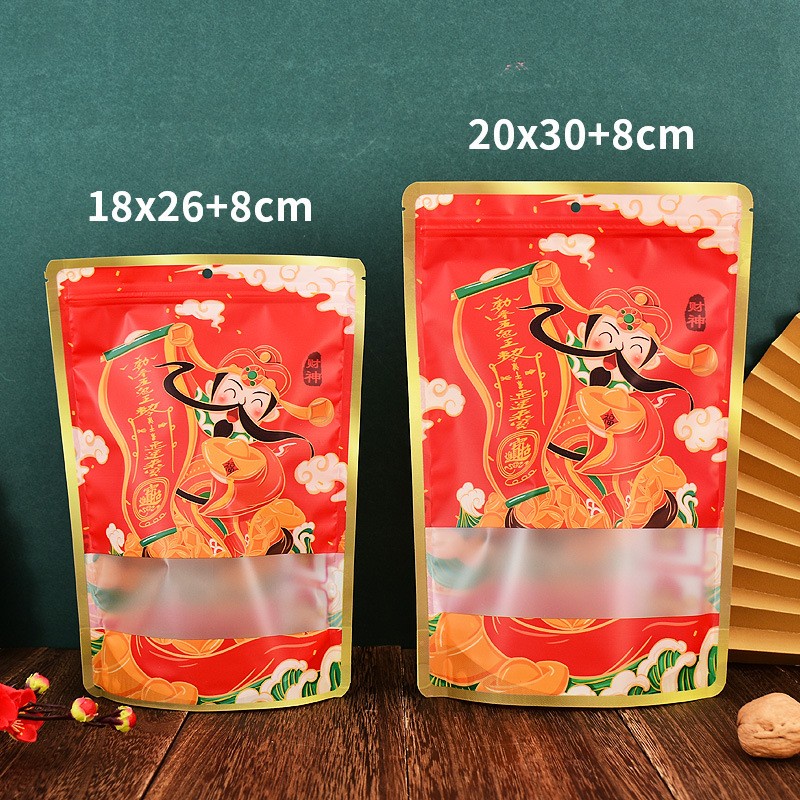 Jual Plastik Zipper imlek ziplock klip kue cny kemasan bungkusan ...